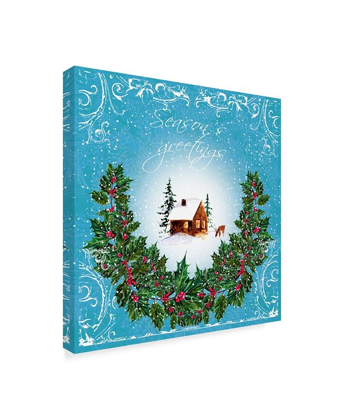 Trademark Global Irina Trzaskos Studio 'SEASONS GREETINGS' Canvas Art ...