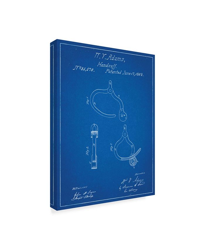 Trademark Innovations Cole Borders 'Handcuff' Canvas Art - 19" x 14" x ...