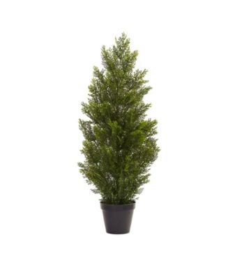 Nearly Natural 3' Mini Cedar Pine Tree - Macy's