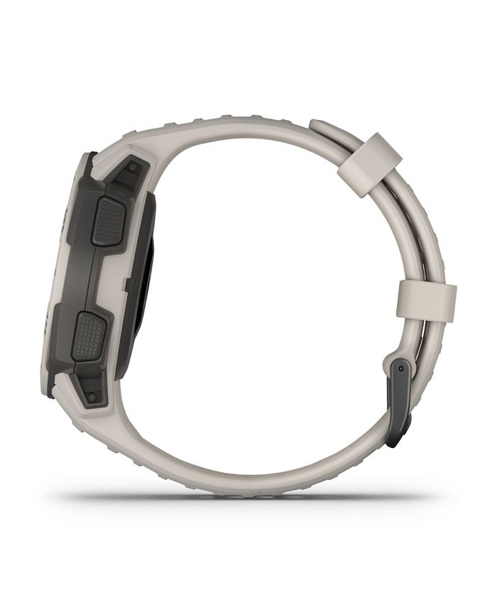 Garmin Unisex Instinct Tundra Silicone Strap Smart Watch 23mm - Macy's