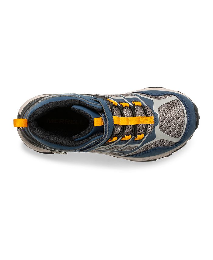 Merrell Toddler, Little & Big Boys Moab FST Mid A/C Waterproof Hiking ...