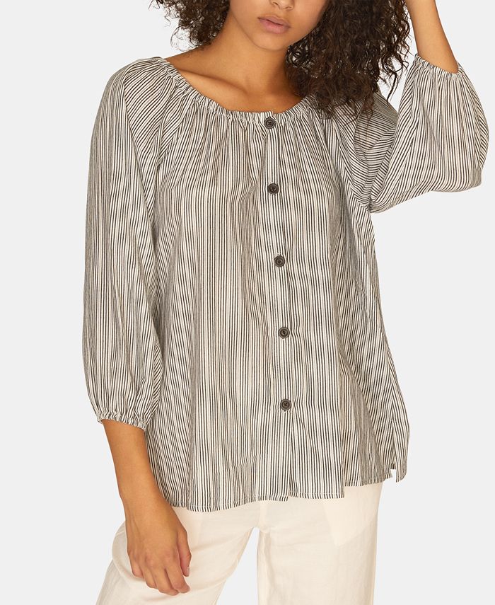 Sanctuary Iris Ballet-Neck Top - Macy's