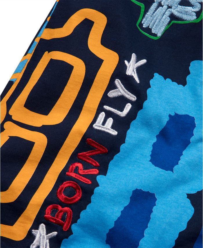 Born Fly Men's Logo Graphic T-Shirt - Macy's