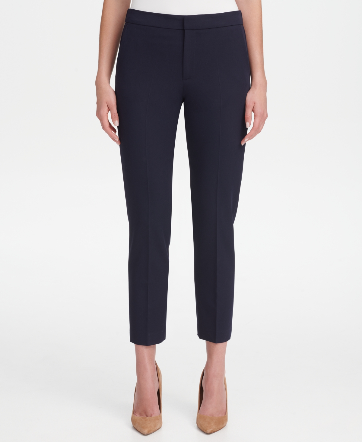 Click here for Tommy Hilfiger Womens Sloane Slim-Leg Ankle Pants... prices