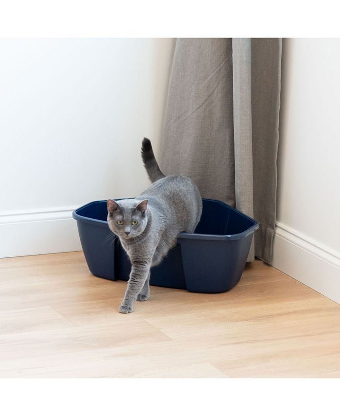 Gingko Large Corner Litter Box with Scoop - Macy's
