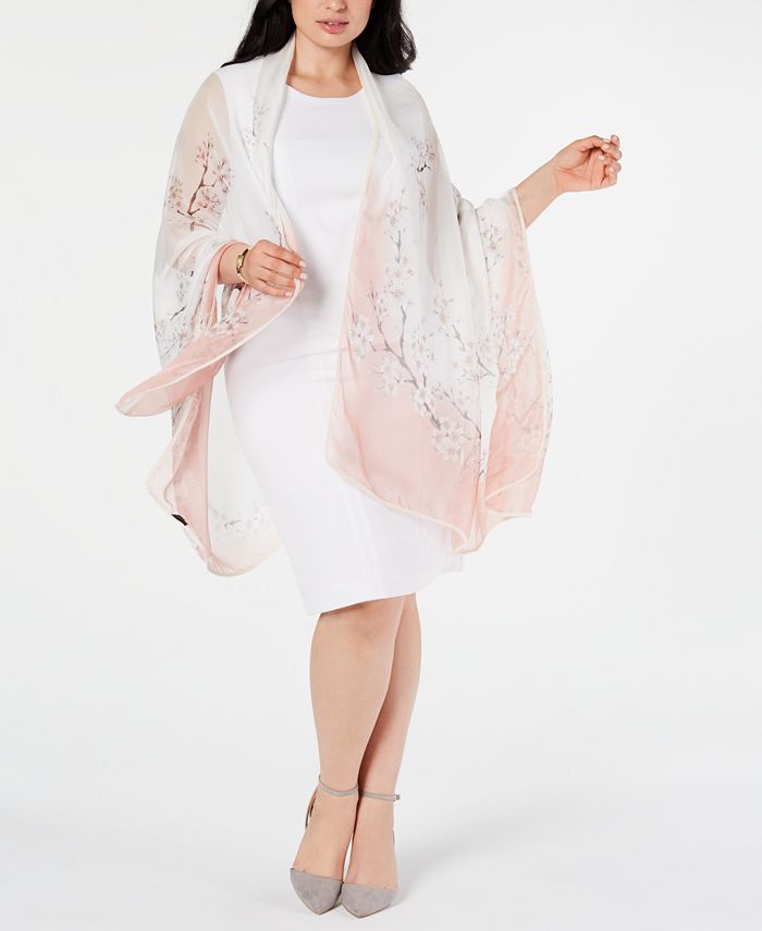 Cejon Cherry Blossom Oversized Wrap - Macy's