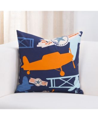 Crayola Take Flight 20" Designer Throw Pillow - Macy's