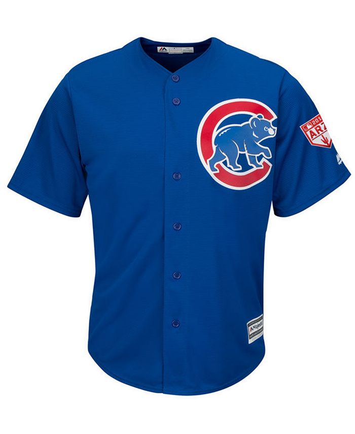 Majestic Men's Javier Baez Chicago Cubs Spring Training Patch Replica ...