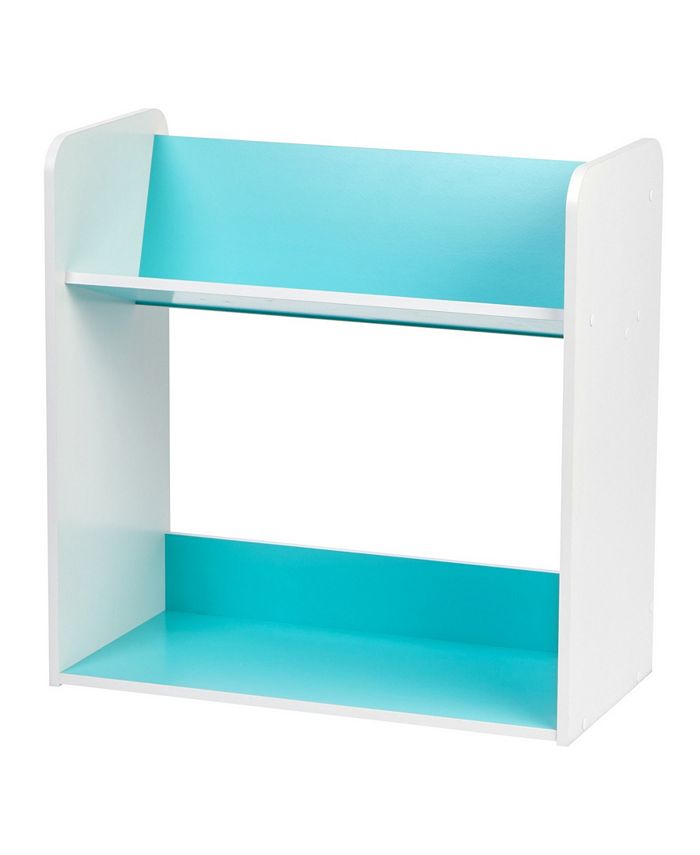 IRIS USA 2-Tier Tilted Shelf Book Rack - Macy's