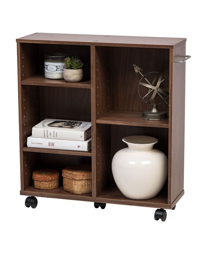 IRIS USA Wooden Rolling Shelf - Macy's