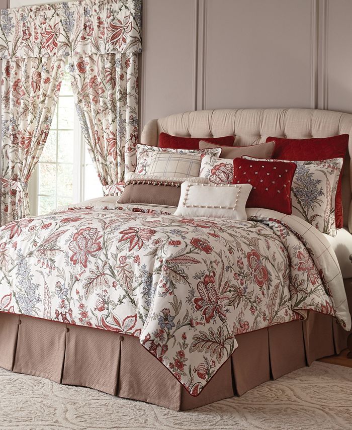 Rose Tree Izabelle 4pc queen comforter set - Macy's