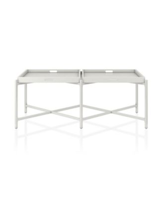 CosmoLiving by Cosmopolitan Coco Coffee Tray Table - Macy's