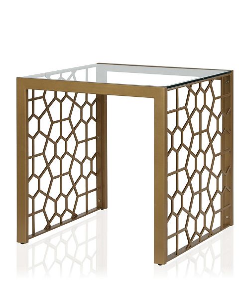 CosmoLiving by Cosmopolitan Juliette Side Table & Reviews - Furniture ...