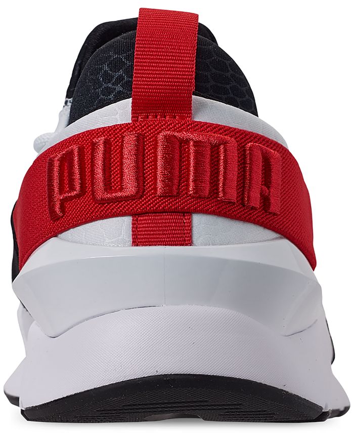 Puma Women's Muse Croc Casual Sneakers from Finish Line - Macy's