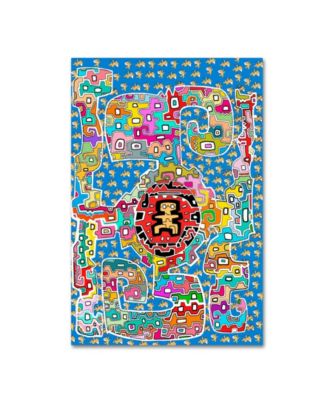 Miguel Balbas 'Mix 2' Canvas Art - 32" x 22" x 2" - Macy's
