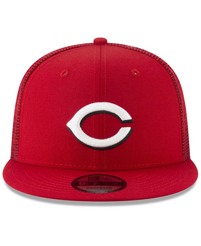 New Era Cincinnati Reds All Day Mesh Back 9FIFTY Cap - Macy's