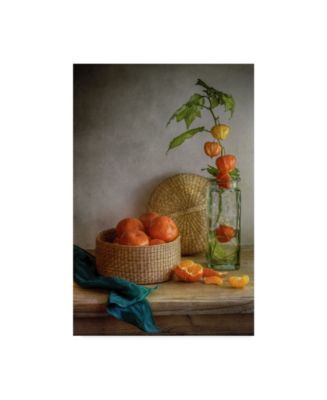 Mandy Disher 'Still Life With Clementines' Canvas Art - 30" x 2" x 47 ...