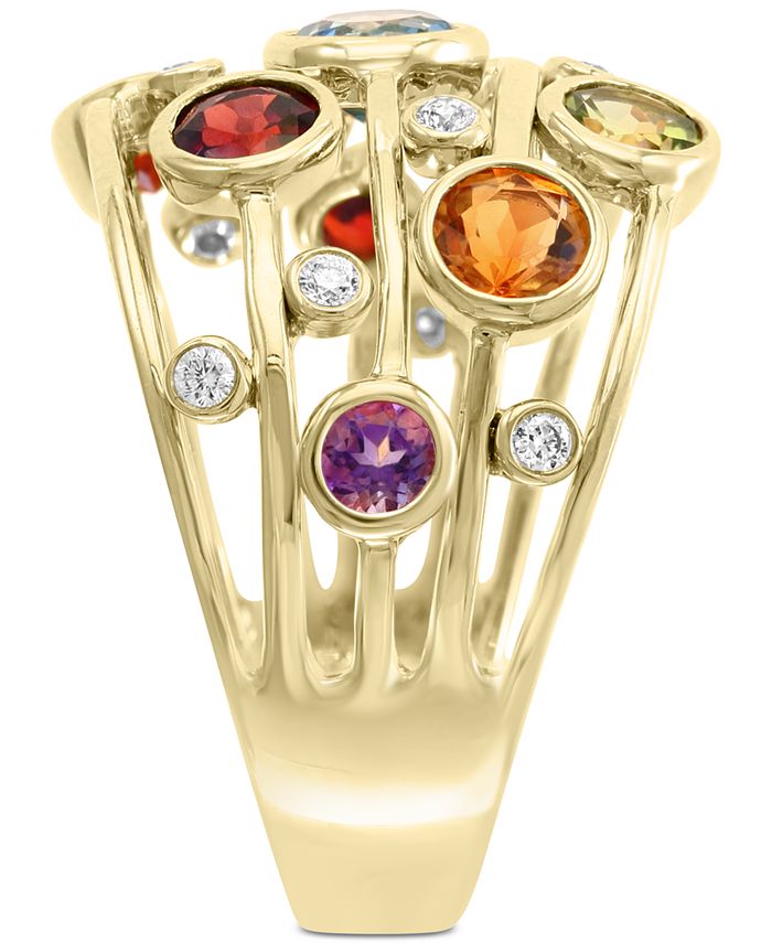 EFFY Collection EFFY® Multi-Gemstone (2-5/8 ct. t.w.) & Diamond (1/10 ...