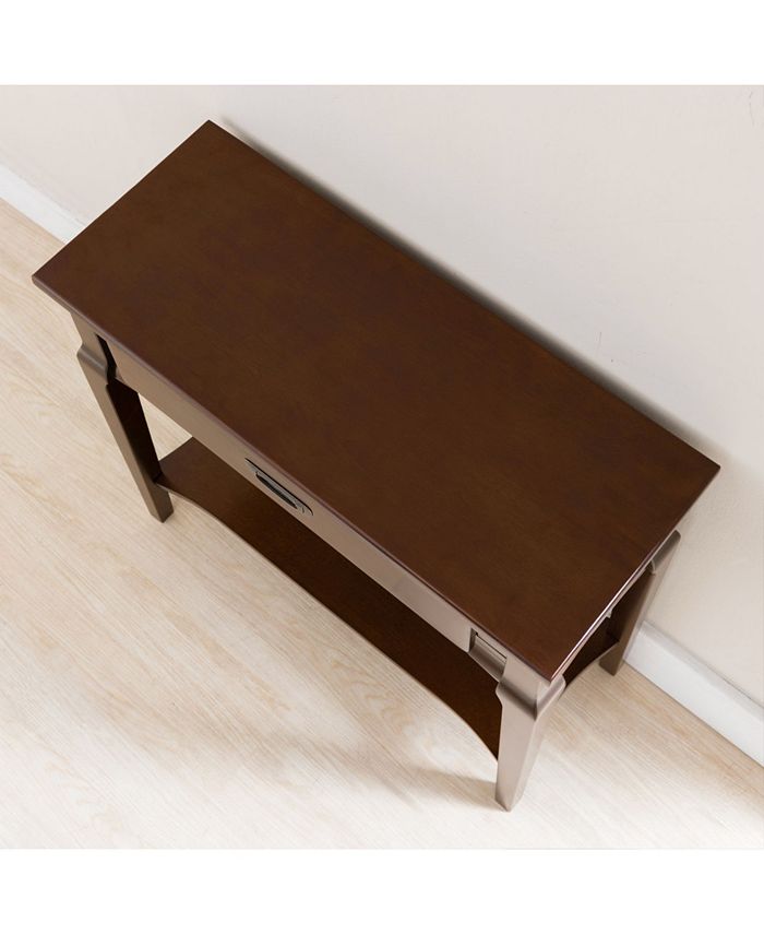 Leick Home Stratus Condo/Apartment Hallway Stand with Drawer - Macy's