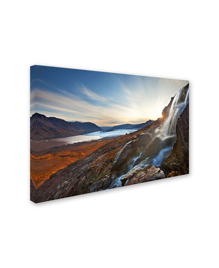 Trademark Global Doug Roane 'Alpine Awakening' Canvas Art - 47" x 30" x ...