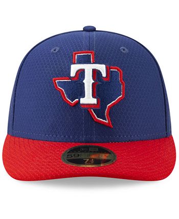 New Era Texas Rangers Batting Practice Low Profile 59FIFTY-FITTED Cap ...