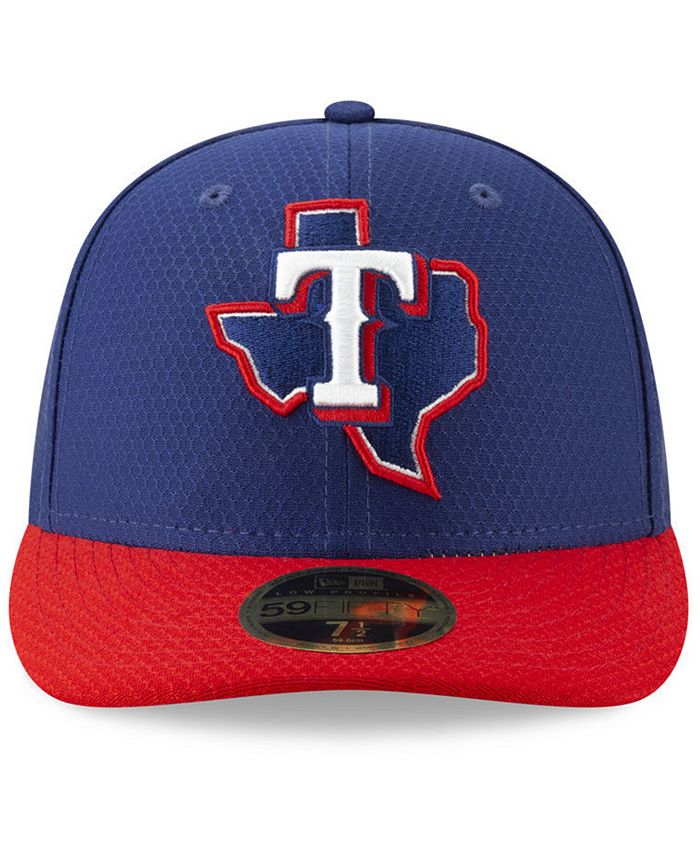 New Era Texas Rangers Batting Practice Low Profile 59FIFTY-FITTED Cap ...