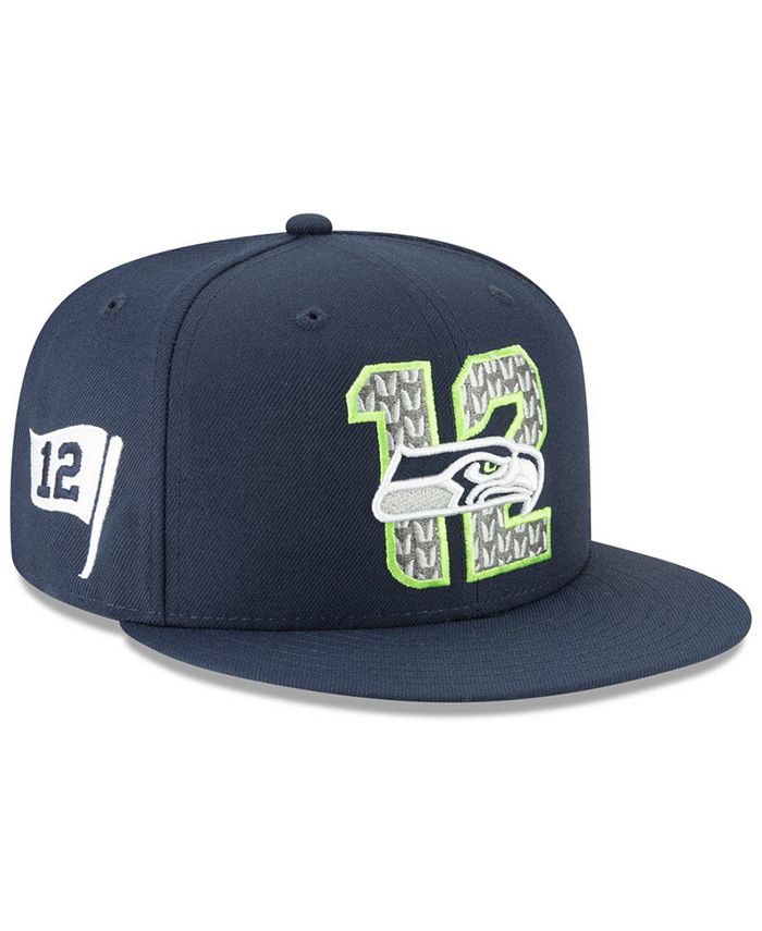 New Era Seattle Seahawks Draft 9FIFTY Snapback Cap - Macy's