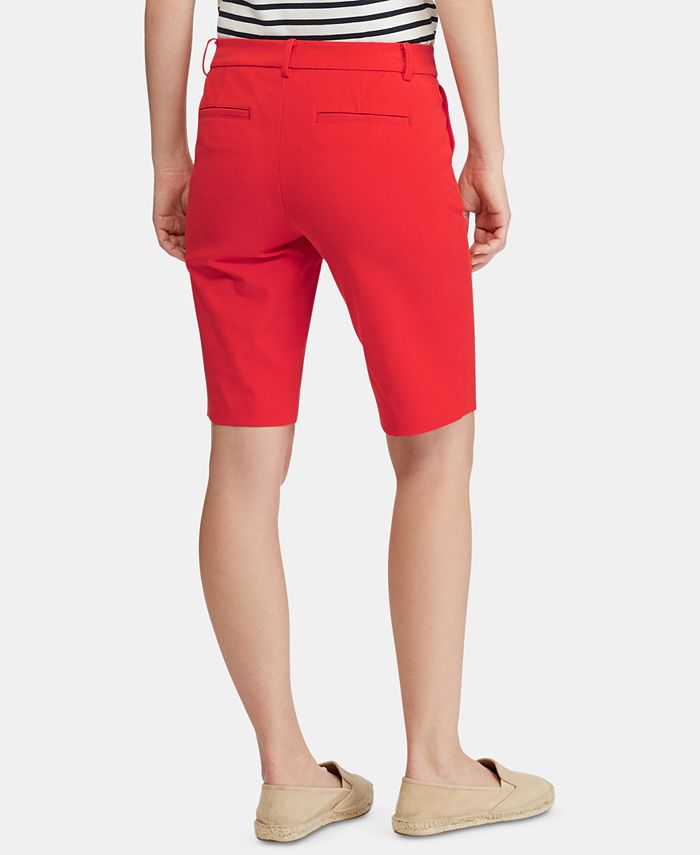 Lauren Ralph Lauren Slim-Fit Twill Shorts - Macy's