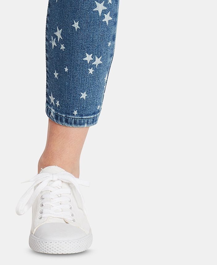 WILLIAM RAST Star-Print Sculpted Skinny Ankle Jeans - Macy's