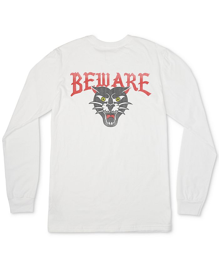 RVCA Men's Beware Logo Graphic T-Shirt - Macy's