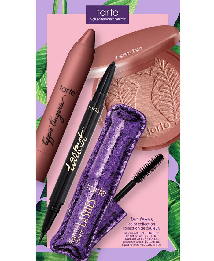 Tarte 4-Pc. Fan Faves Color Set - Macy's