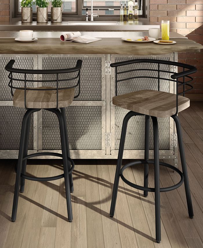 Amisco Brisk Swivel Stool - OVERMAX - Macy's