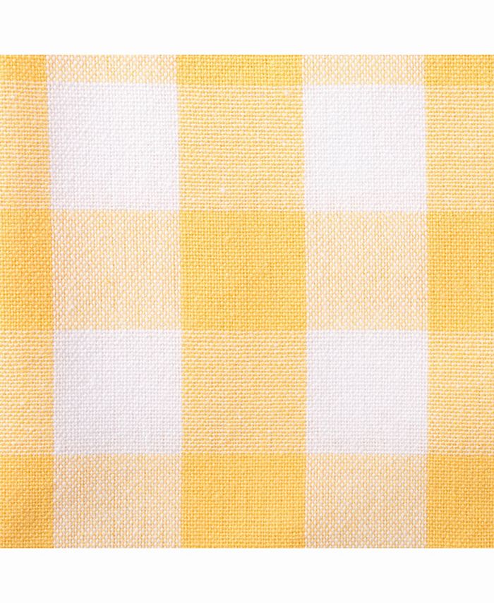 Design Imports Checkers Table cloth 70" Round - Macy's