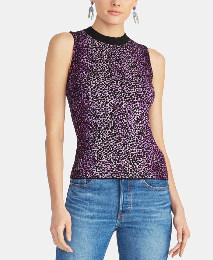 RACHEL Rachel Roy Crossback Sweater - Macy's