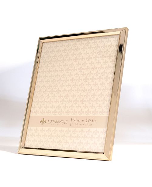 Lawrence Frames Gold Metal Picture Frame - Classic Bevel - 8" x 10 ...