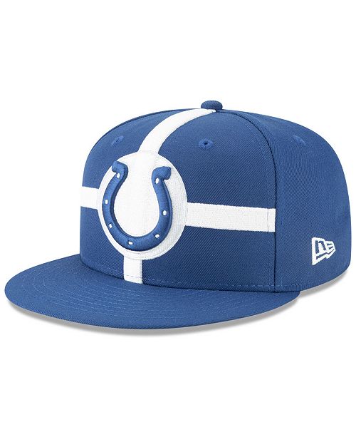New Era Little Boys Indianapolis Colts Draft 59FIFTY Fitted Cap ...