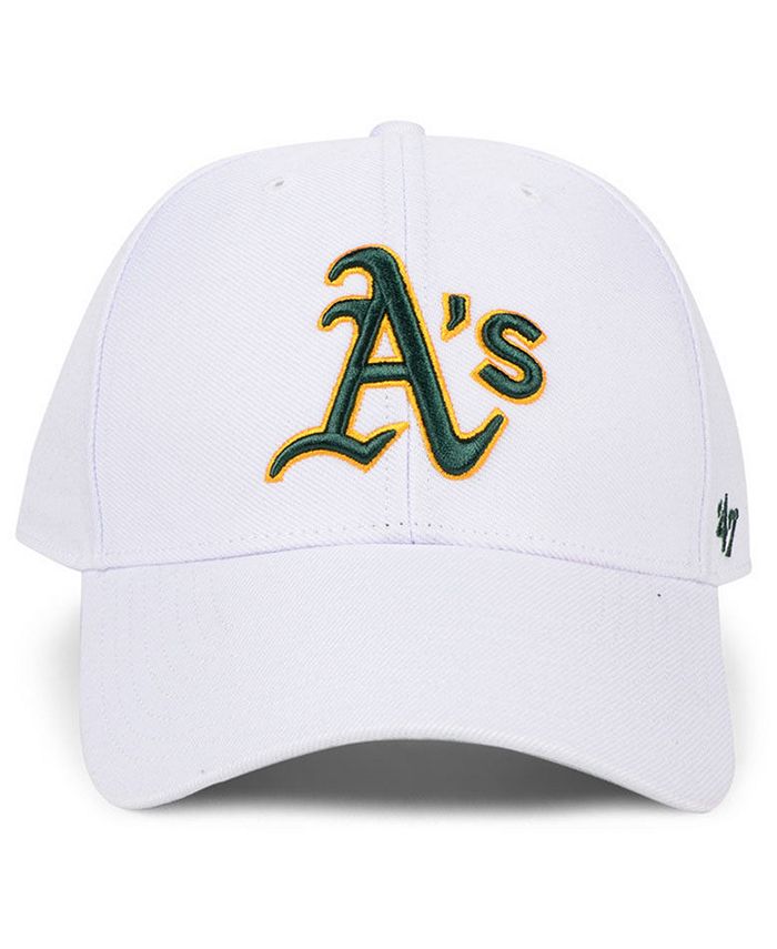 '47 Brand Oakland Athletics White MVP Cap - Macy's