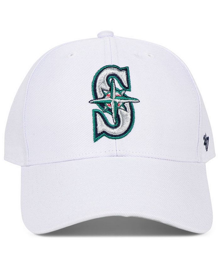 '47 Brand Seattle Mariners White MVP Cap - Macy's