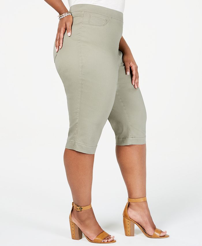 Sound/Style Lucy Plus Size Colored Skimmer Jeans - Macy's