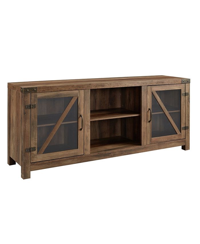 Walker Edison 58" Rustic Farmhouse Tv Stand - Macy's
