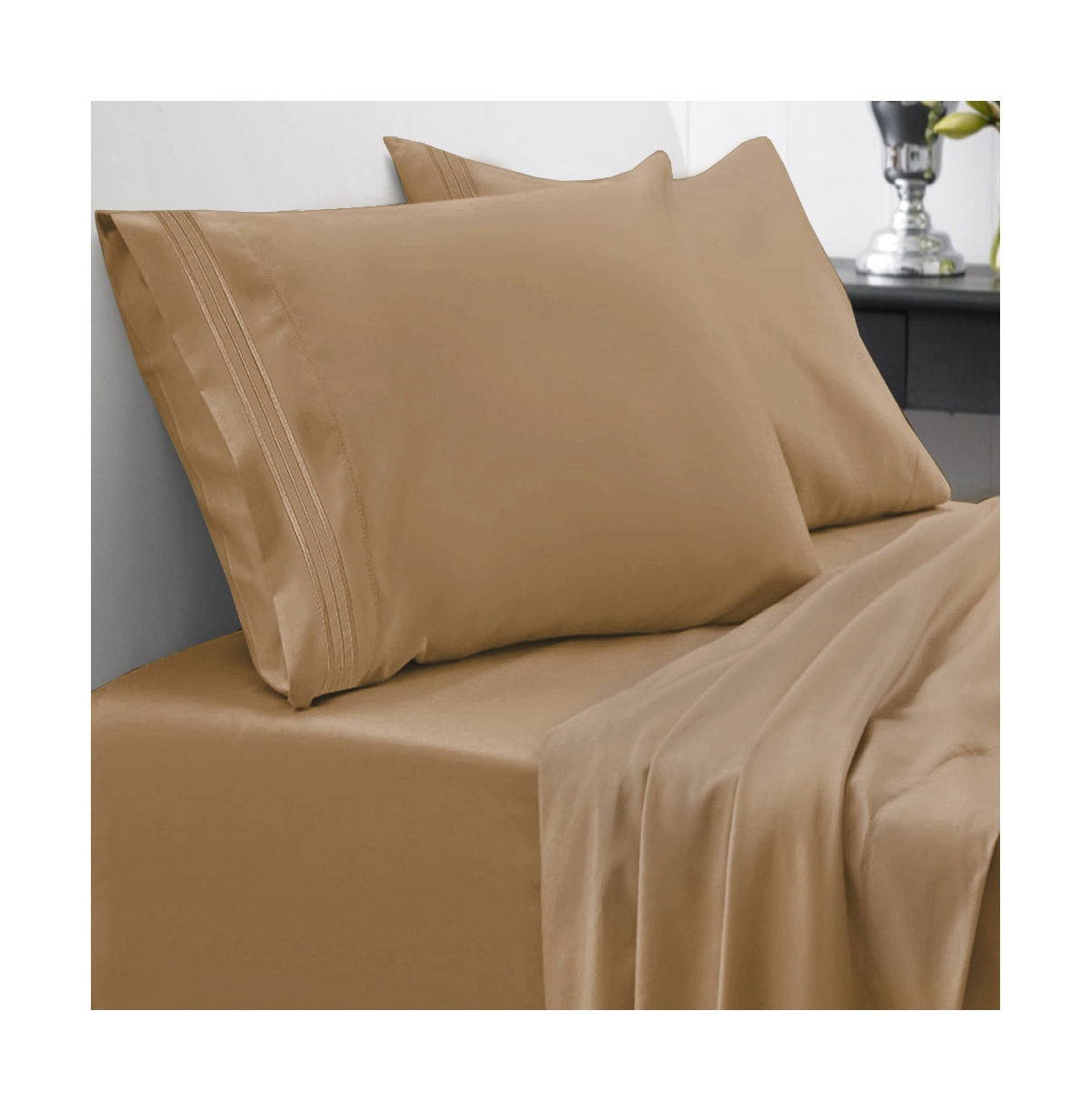 Click here for Sweet Home Collection Microfiber 4-Pc. Sheet Set... prices