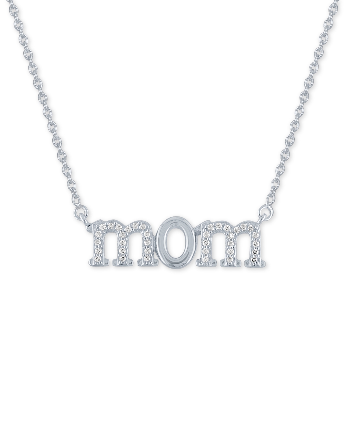 Click here for Diamond Mom 18 Pendant Necklace (1/10 ct. t.w.) in... prices