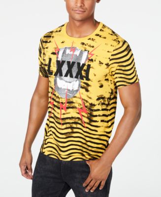 GUESS Men's Animal Roar Beaded Graphic T-Shirt - Macy's