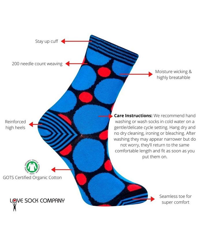Love Sock Company Women's Socks - Polka Dots & Reviews - Shop Socks ...