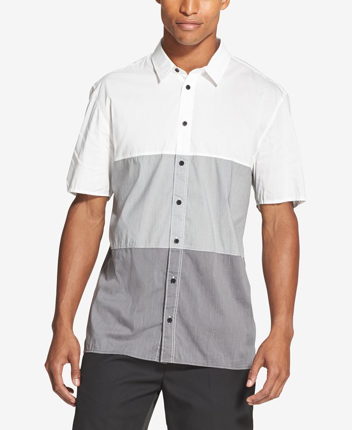 DKNY Men's Colorblocked Shirt - Macy's