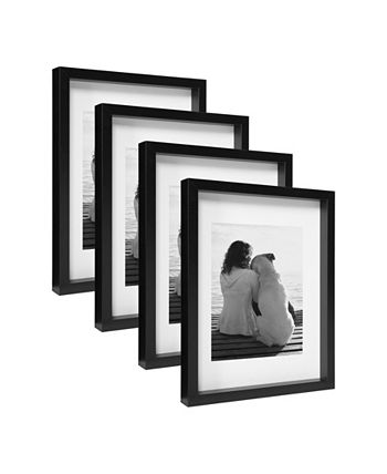 DesignOvation Macintyre Wood Photo Frame, Set of 4 & Reviews - Picture ...