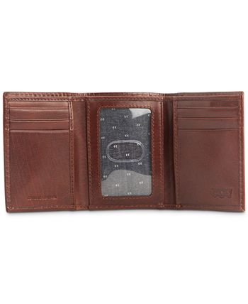 Levi's Men's Tri-Fold RFID Zip-Pocket Wallet - Macy's