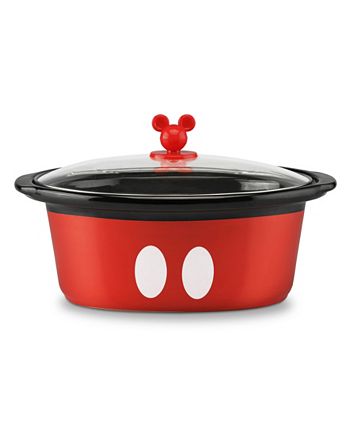 Disney Mickey Mouse 6-Quart Slow Cooker with Trivet - Macy's