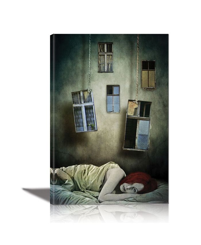 Eurographics Inner Window Framed Canvas Wall Art - Macy's