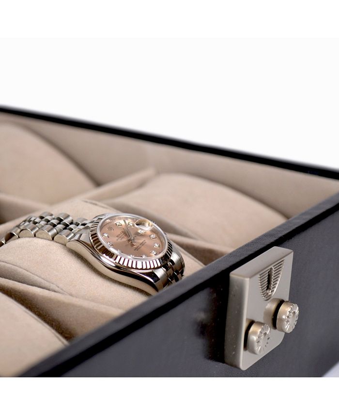 ROYCE New York 6 Slot Watch Box - Macy's